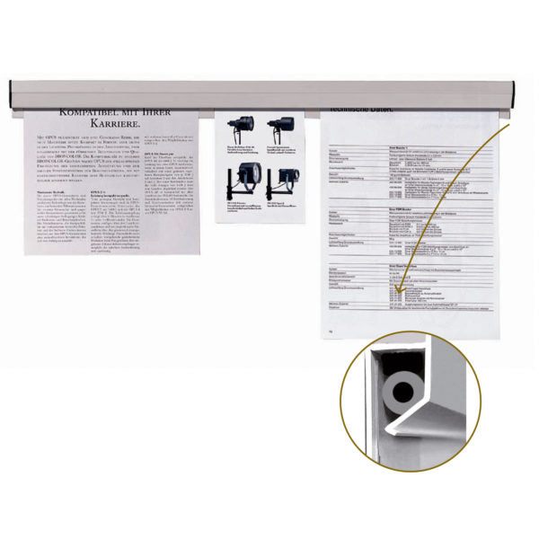 Paper Holder Rail – Whiteboard Shop UK