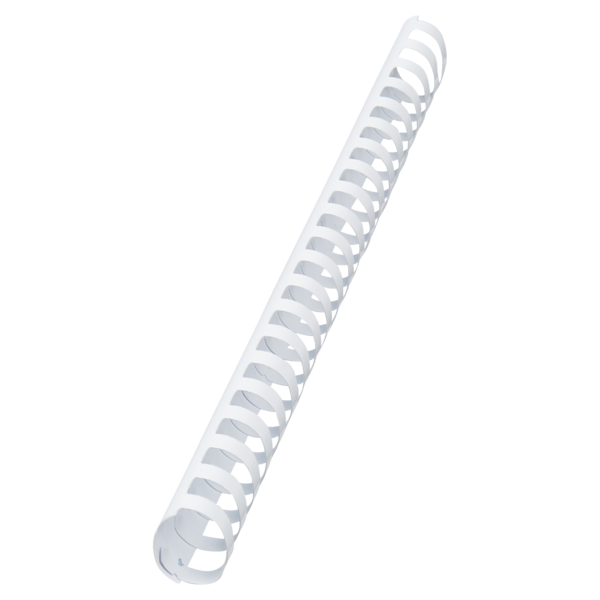 GBC CombBind Binding Combs, 45mm, 390 Sheet Capacity, A4, 21 Ring, Whi ...