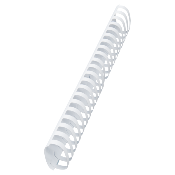 GBC CombBind Binding Combs, 51mm, 450 Sheet Capacity, A4, 21 Ring, Whi ...