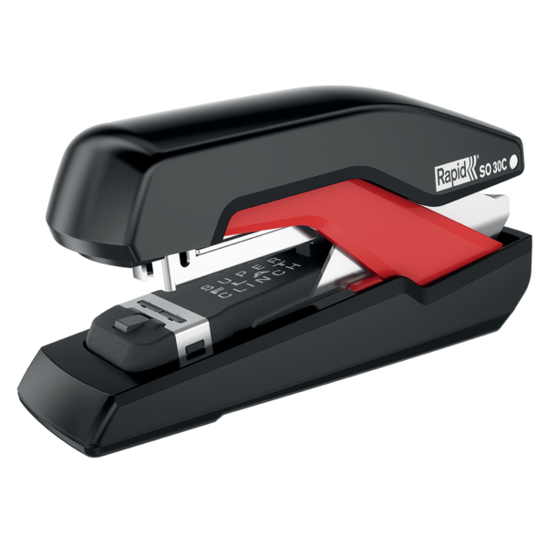 Rapid Supreme Omnipress Compact Stapler SO30c Black/Red – Whiteboard ...
