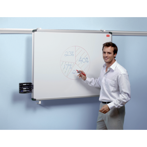 Nobo Pro-Rail Drywipe Board 1200x900mm – Whiteboard Shop UK