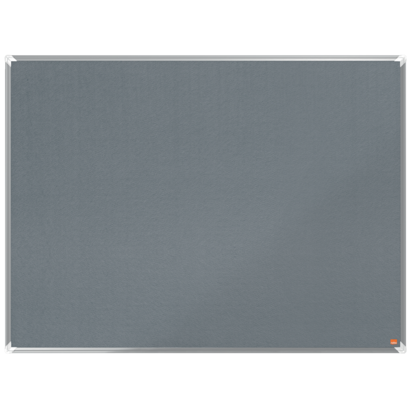 Nobo Premium Plus Felt Notice Board 1200x900mm Grey – Whiteboard Shop UK