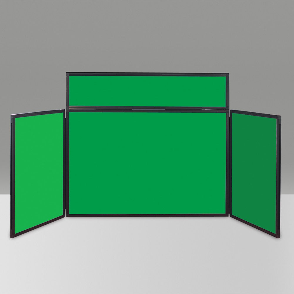 BusyFold Light Tabletop Display - 800 x 1800mm (HxW) - Black Frame ...