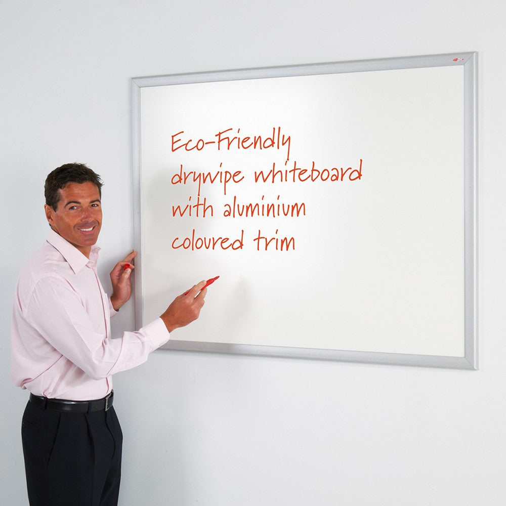 WriteOn Eco-friendly Whiteboard 600 x 900mm Frame Options – Whiteboard ...