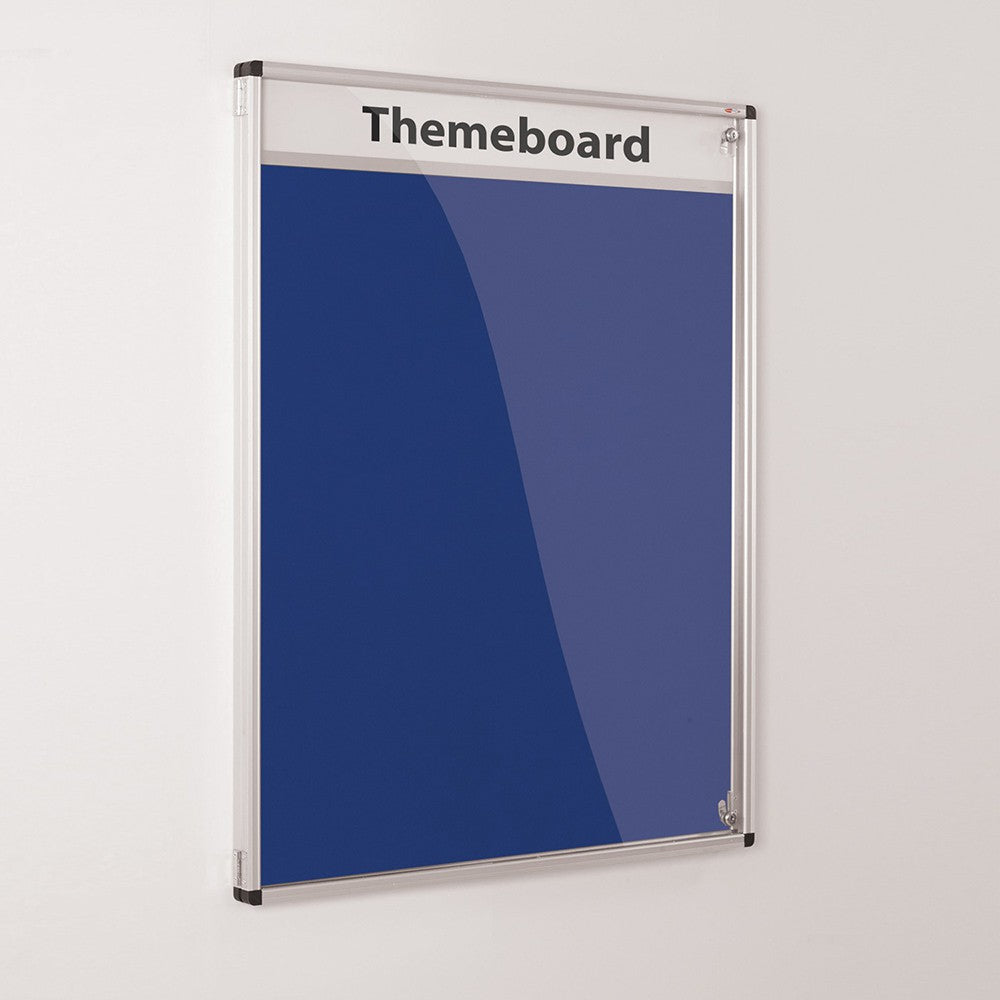 Themeboard Tamperproof Noticeboard - 1200 x 900mm Various Colours ...