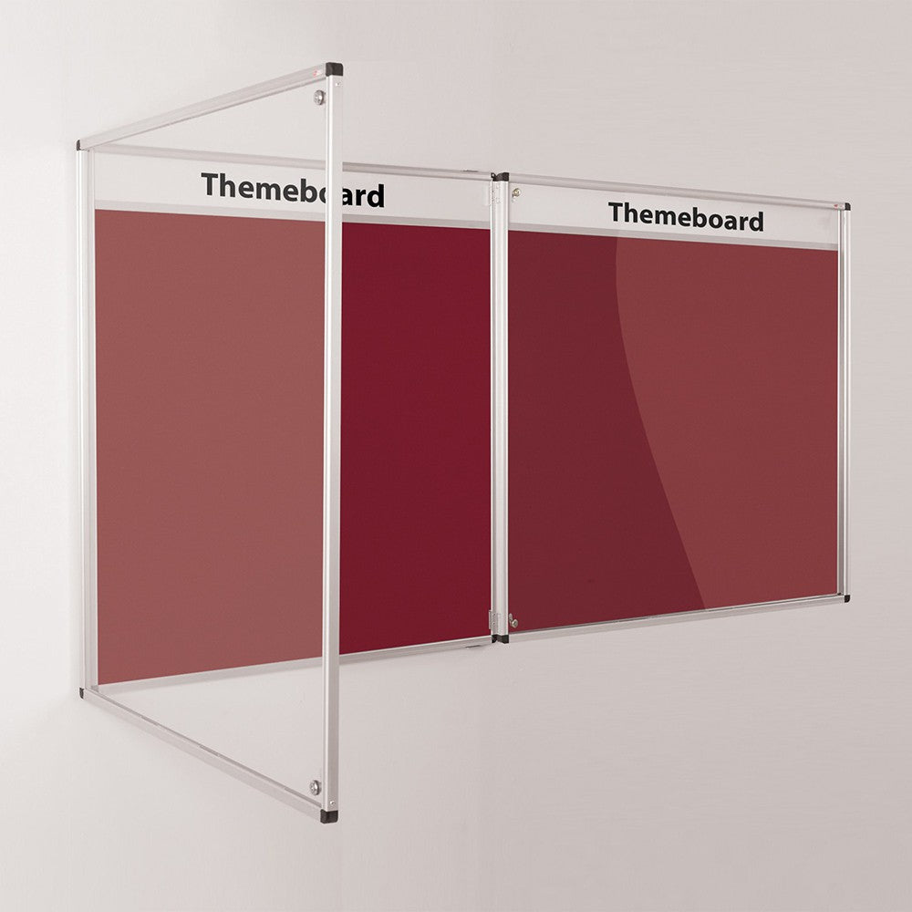 Themeboard Tamperproof Noticeboard - 1200 x 2400mm Various Colours ...